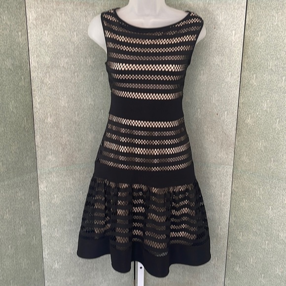 Taylor | Dresses | Taylor Beautiful Black Lace Dress | Poshmark